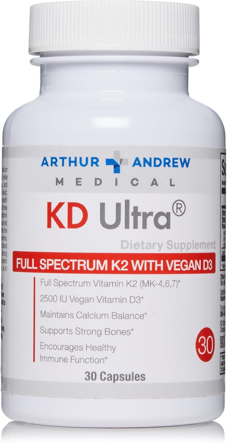 ᐉ Arthur Andrew KD Ultra / Вітамін Д3 2500 МО рослинний + вітамін К 30 ...